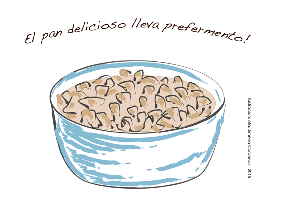 Un pan delicioso, necesita un prefermento!